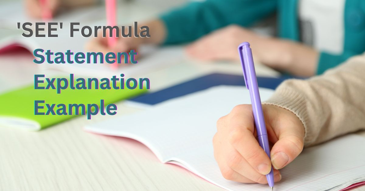 Use Of ‘See’ Formula To Structure Your Writings